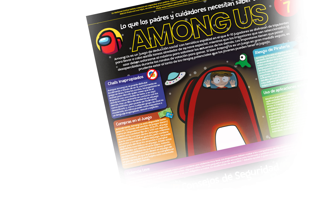 Free Online Safety Guide | Among Us (Spanish)