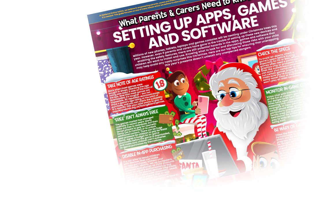 Free E-Safety Guide | Setting Up Apps, Games and Software