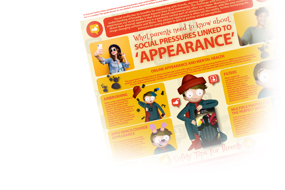 Social Pressures Linked to ‘Appearance’ | Free Online Safety Guide